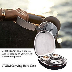 LTGEM EVA Hard Case for Bang & Olufsen Beoplay HX/H95/H9/H9i/H4/H8 Wireless Headphones - Travel Protective Carrying Storage Bag