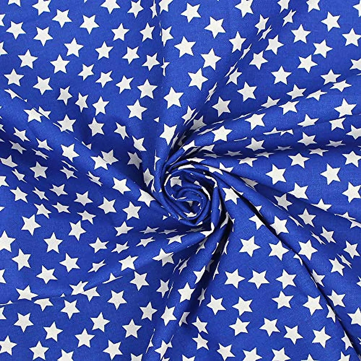Woven Station,Textiles Cotton Fabric, 99x142 cm for DIY Crafting Patchwork Sewing (Printed Star)