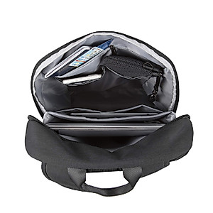 Travelon Anti-Theft Metro Backpack, Black, 11.75 x 17.5 x 5