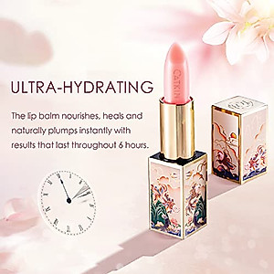 CATKIN Lip Balm Color Changing Lipstick Ultra Hydrating Lip Moistrurizer Chapstick with Vitamin E Nourishing For Cracked & Dry Lips 0.12 oz