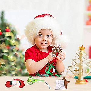 CiyvoLyeen Puppy Craft Kit Kids DIY Crafting and Sewing Set Dog Stuffed Animal Felt Plushie for Girls and Boys Educational Beginners Sewing Set Sewing Kits for Kids Age 8 9 10 11 12