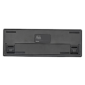 Goshyda Mechanical Keyboard,Portable 61 Keys Gaming Keyboard Durable RGB Backlit Keyboard with FN Key Combination Function,for Laptop Desktop