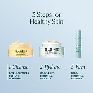 ELEMIS Pro-Collagen Neck & Décolleté Balm | Powerful Anti-Wrinkle Moisture Balm Firms, Smoothes, and Hydrates to Reveal Younger-Looking Skin | 50 mL