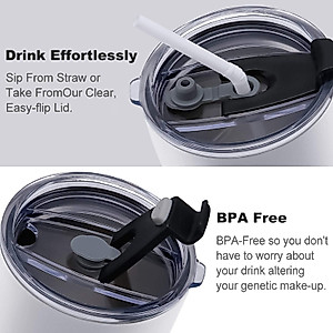 zxxpensy 20 Oz Tumbler Travel Cup United States Patriot Water Bottle, Stainless Steel Vacuum Insulated Coffee Mug with Straw Lid And Cleaning Brush