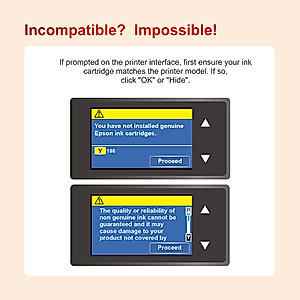 ejet 252XL Remanufactured Ink Cartridge Replacement for Epson 252 Ink 252 XL T252 T252XL Ink for Workforce WF-3640 WF-3620 WF-7210 WF-7710 WF-7720 Printer (2 Cyan, 2 Magenta, 2 Yellow, 6-Pack)