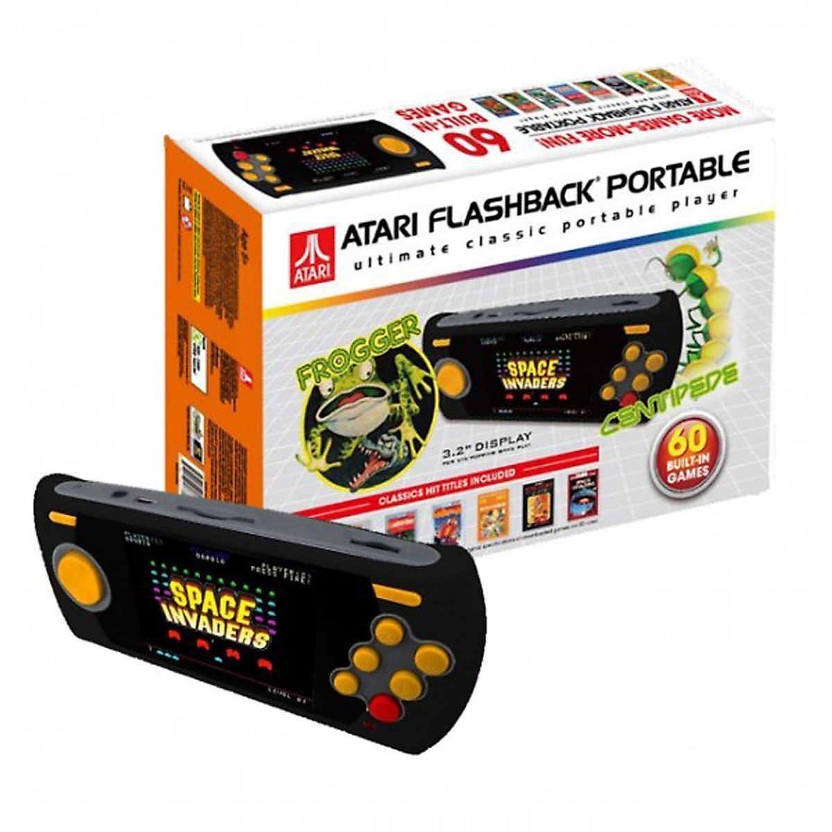 Atgames Atari Flashback Ultimate Portable Game Player with 60 Built-in Games