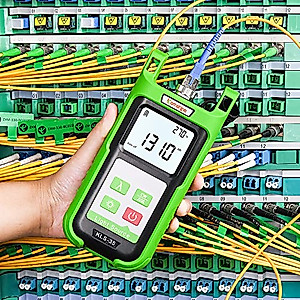 Fiber Optic Light Source Single Mode Komshine KLS-35 SM 1310nm 1550nm FTTX FTTH Network and Fiber Optic Testing Stable Output Optical Power (KLS-35-S)