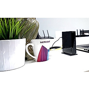 NETGEAR High-Speed Broadband DSL Modem (DM200-100NAS). Compatible with CenturyLink, Verizon, and Frontier)