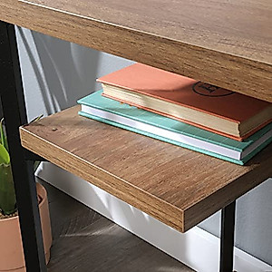 Sauder North Avenue Desk, L: 49.69" x W: 18.98" x H: 28.50", Sindoori Mango Finish