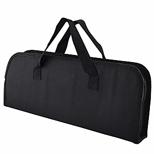 4-Piece Stainless Steel BBQ Grill Tools Set with Portable Case