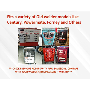 SÜA® - 200 Amp Welding Ground Clamp Lead Assembly - UP10 Tapered Connector (Old Welders) - #2 AWG cable (50 FEET)