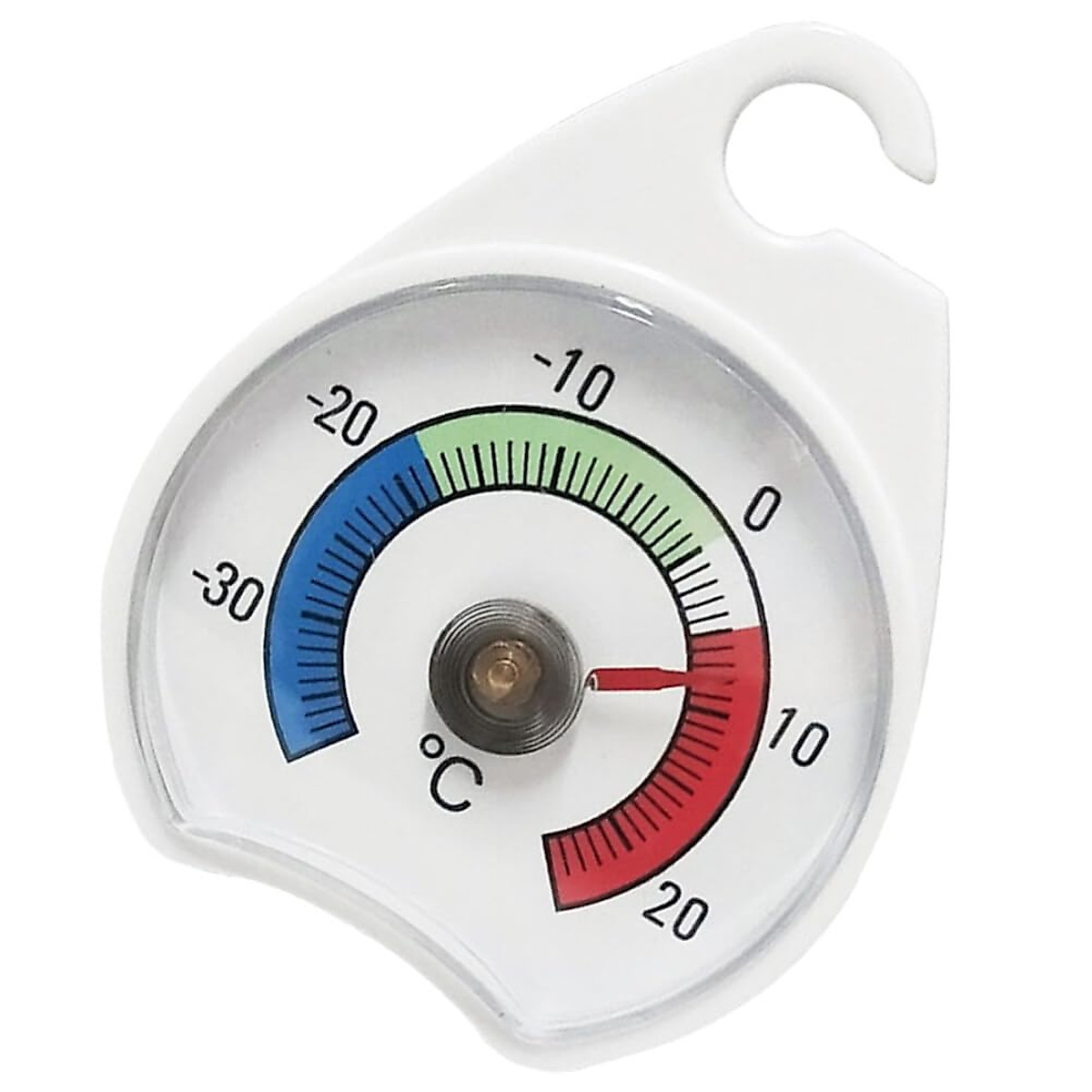 UPKOCH Refrigerator Thermometer -30~30°C/-20~80°F Fridge Large Dial Analog Thermometer with Red Indicator for Freezer Cooler Home Kitchen Restaurants