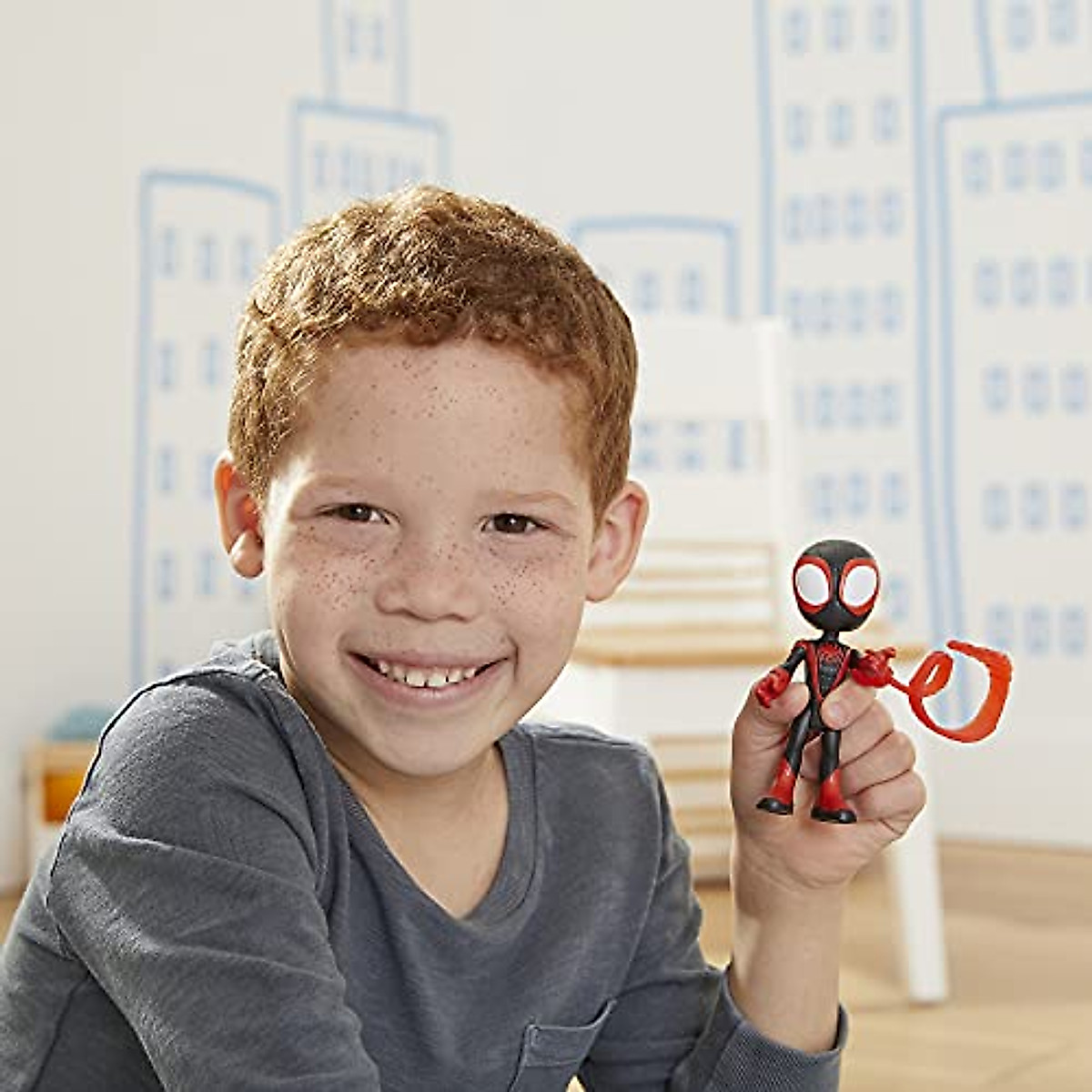 Spidey and His Amazing Friends 3 Pack, 4-Inch Scale Action Figures, Includes 3 Figures and 3 Accessories, Ages 3 And Up, Frustration Free Packaging (Amazon Exclusive)