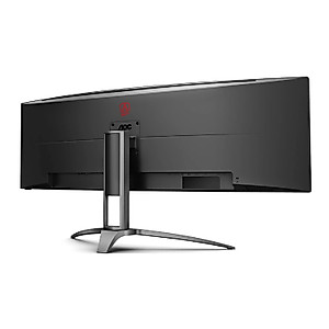AOC AGON AG493UCX 49 inches Curved Immersive Gaming Monitor Dual QHD 5120 x 1440 @ 120Hz (Renewed)