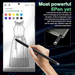 VSMOX S23Ultra Smartphones 5G, Android 13.0 Mobile Phones SIM Free, 8GB RAM 256GB ROM, 6800mAh Battery, 32MP 64MP Phone with Headphones and 128GB Card,Black-8GB~256GB