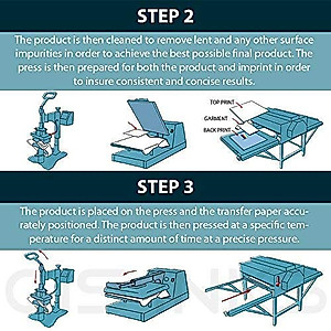 CISinks A3+ Sublimation Ink Transfer Paper 13" x 19" (100 Sheets) For EPSON ME Series, RICOH GX Series And SAWGRASS Printers