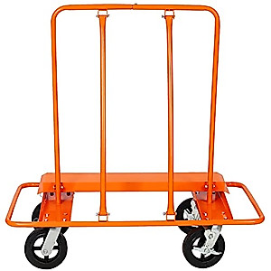 Heavy Duty Panel Dolly Cart with 4 Swivel Wheels, Dolly 2400lbs Load Capacity Handling Sheetrock, Wall Panel, Rolling Dolly for Garage, Home, Warehouse