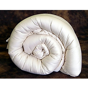 Holy Lamb Organics Quilted Ultimate Wool Mattress Topper - QUEEN