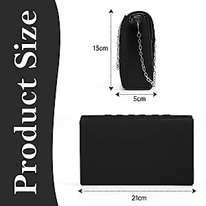 KUANG! Women's Evening Clutch Bag Velvet Pleated Envelope Clutch Handbag for Bridal Wedding Party