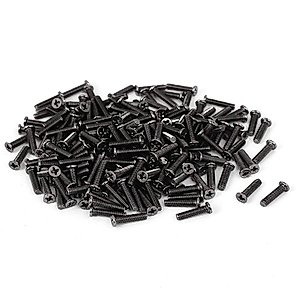 New Lon0167 CM2.5x10mm Flat Featured Head Phillips Notebook reliable efficacy Laptop Computer Back Cover Screw 200pcs(id:f83 53 86 df0)