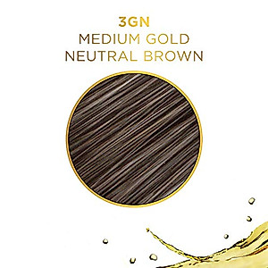 Clairol Professional Permanent Liquicolor for Dark Hair Color, 3gn Mediumium Gold Neutral Brown, 2 oz