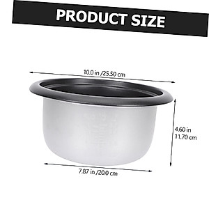 Rice Cooker Liner Cooking Pot Rice Cooker Inner Pot Multi-use Pot Anti-stick Ricer Cooker Pot House Cooker Inner Pot Electric Cooker Accessories Household Cooker Inner Pot