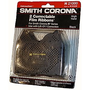 Smith Corona H Series Correctable Film Cartridge Ribbon (2 Pack)