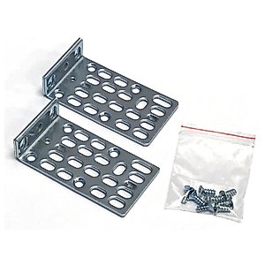 RW RoutersWholesale 19" 1RU Rack Mount Kit Compatible/Replacement for Cisco Catalyst Switches RCKMNT-1RU=