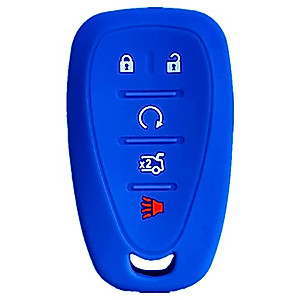 Smart Key Fob Cover Case Protector Keyless Remote Holder for 2016-2021 Chevrolet Key Protection Case for FCC ID HYQ4EA HYQ4AA