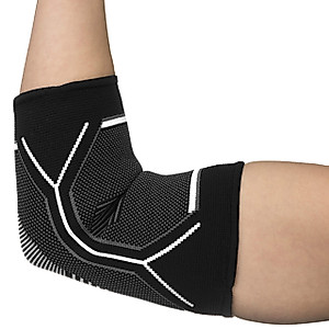 Kunto Fitness Elbow Brace Compression Support Sleeve for Tendonitis, Tennis Elbow, Golf Elbow Treatment - Reduce Joint Pain During Any Activity!