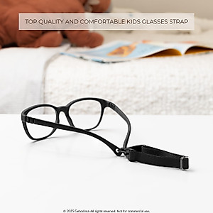 Geborilma Kids Glasses Strap - 1 Replacement Glass Bands for Kids Keep Glasses from Sliding - Glasses Lanyard Toddler, Baby