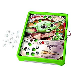 Hasbro Gaming Operation Game: Star Wars The Mandalorian Edition Board Game for Kids