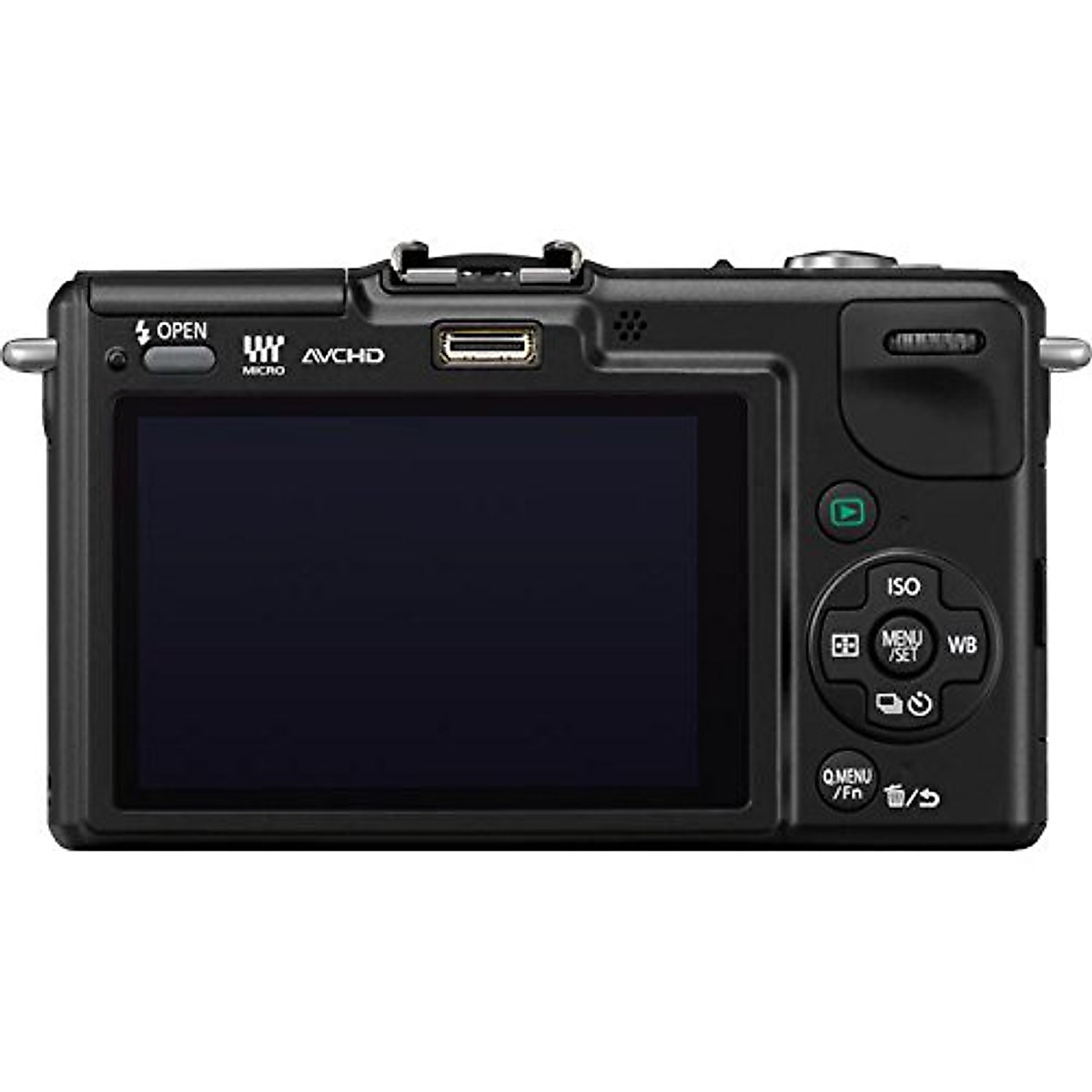 Panasonic Lumix DMC-GF2 12 MP Micro Four-Thirds Mirrorless Digital Camera with 3.0-Inch Touch-Screen LCD and 14-42mm Lens (Black)