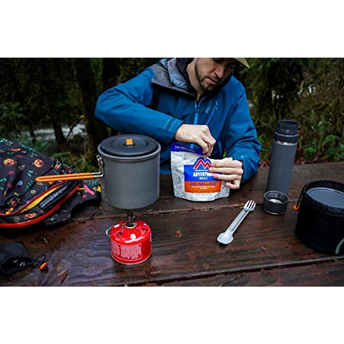 Mountain House Chili Mac with Beef | Freeze Dried Backpacking & Camping Food | 2-Servings