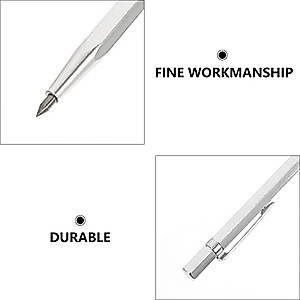 ULTNICE 4Pcs Tungsten Carbide Tip Scriber Etching Engraving Pen Carve Engraver Scriber Tools for Stainless Steel Ceramics and Glass