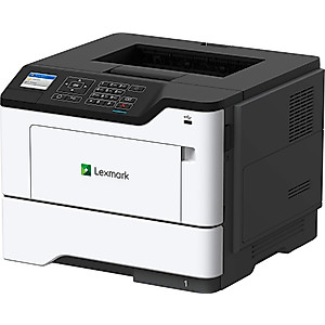 Lexmark B2650dw Monochrome Laser Printer, Duplex with Two Sided Printing, Wireless Network Capability (36SC471), Medium, White/Gray