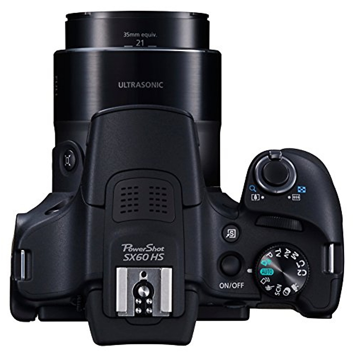 Canon PowerShot SX60 HS Digital Camera - Wi-Fi Enabled - International Version (No Warranty)