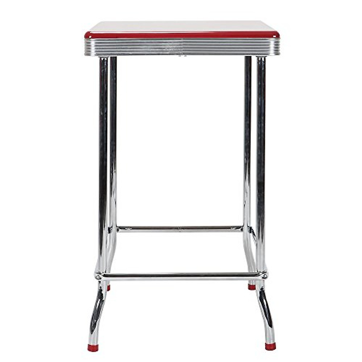 COSCO Stylaire 3 Piece High Top Set, Red & Chrome