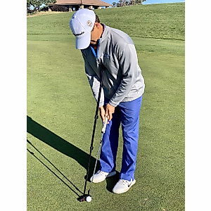 EyeLine Golf Pendulum Putting Rod - Training Aid Set up Your Posture Throughout Stroke. Immediate Improvement: Eliminates Flipping of Hands Improves Path of Stroke Distance Control. Indoors Outdoors