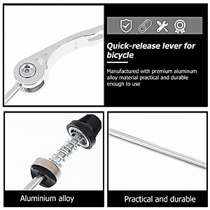 BESPORTBLE 3 Pairs Bicycle Quick Release Road Bikes Quick Release Skewers Bicycles Accessory Hub Quick Release Skewers Bike Quick Release Skewer Bike Wheel Hub Skewers Bike Accessory