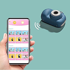 LKYBOA Children Can Take Pictures of Digital Cameras Small Students Portable Mini SLR Children's Day Gifts (Color : C)