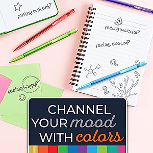 BIC Color Cues Mechanical Pencil Set (MPUA60-AST), 60-Count Pack, Black, Fun Color Pencils for School, Perfect for School Supplies