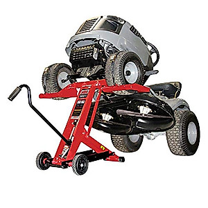 MoJack HDL 500 NO 45501-OP Hydraulic Cylinder Lift Jack for Zero Turn Radius Riding Lawn Mower Maintenance and Repair, 500lb Lifting Capacity with Locking Bar for Added Safety