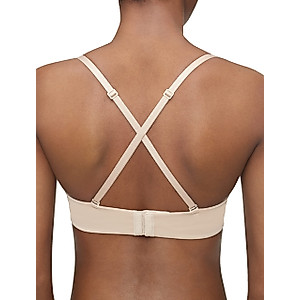 Calvin Klein Women's Perfectly Fit Strapless Convertible Push-Up Bra Bare