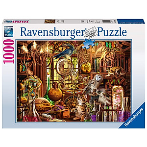 Ravensburger Merlin's Laboratory - 1000 Piece Jigsaw Puzzle with Anti-Glare Surface | Unique Puzzle Pieces | Ideal for Kids and Adults | FSC Certified | Climate Pledge Friendly