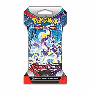 POKEMON TCG: Scarlet & Violet Sleeved Booster Packs - 8 Packs (80 Cards)