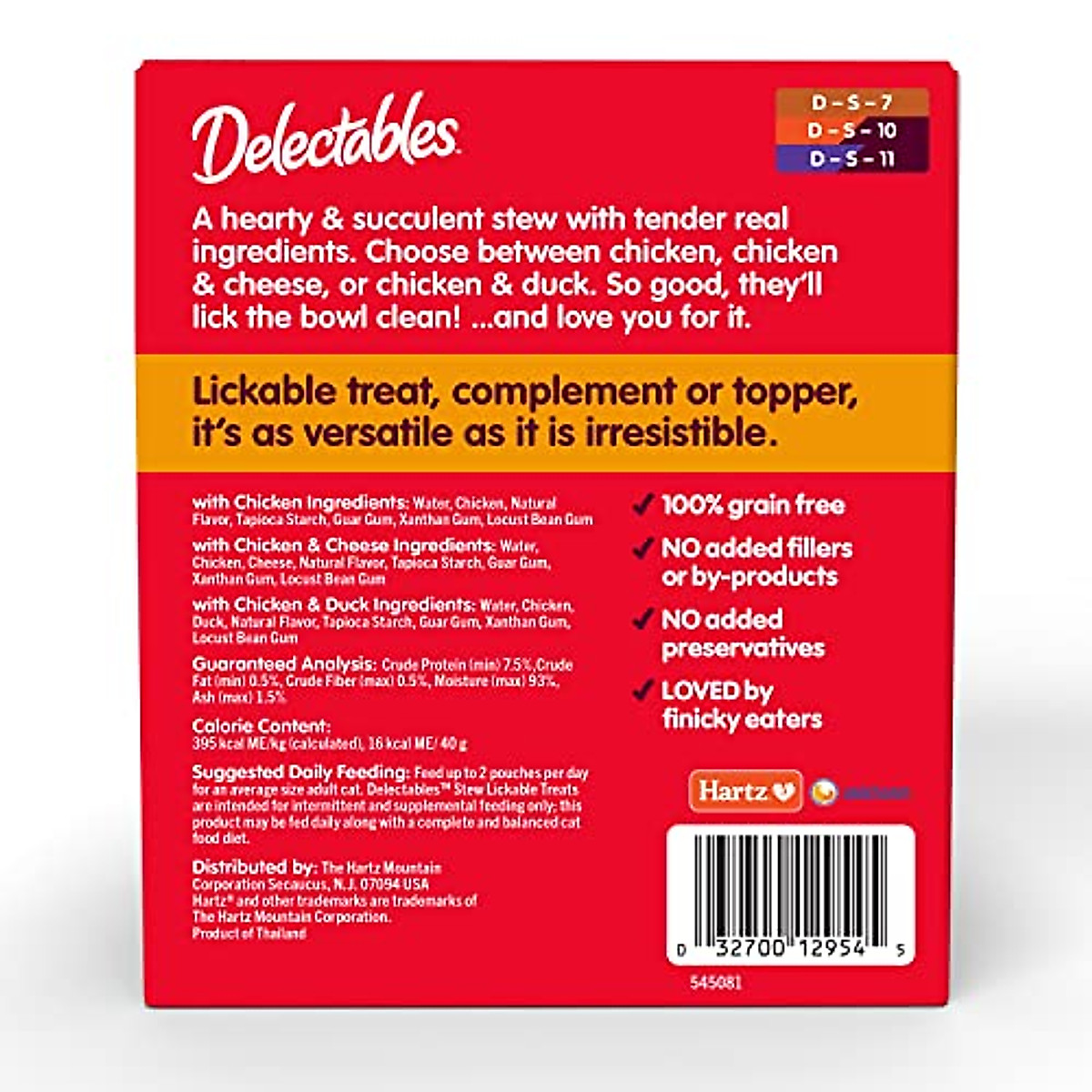 Delectables Non-Seafood Stew Lickable Wet Cat Treats, Variety Pack, 1.4 Ounce (Pack of 12)