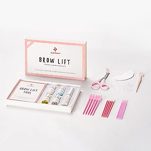 ICONSIGN Brow Lamination Kit, Professional Semi-Permanent Eyebrow lift Kit, Fuller & Thicker Brows Long Lasting up to 8 weeks, Suitable for Salon & Home Use