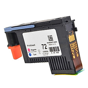 Wenon 3 Pack 72 Printheads with New Updated Chips Compatible for Designjet T610 T620 T770 T790 T1100 T1120 T1200 T1300 T2300 Printer