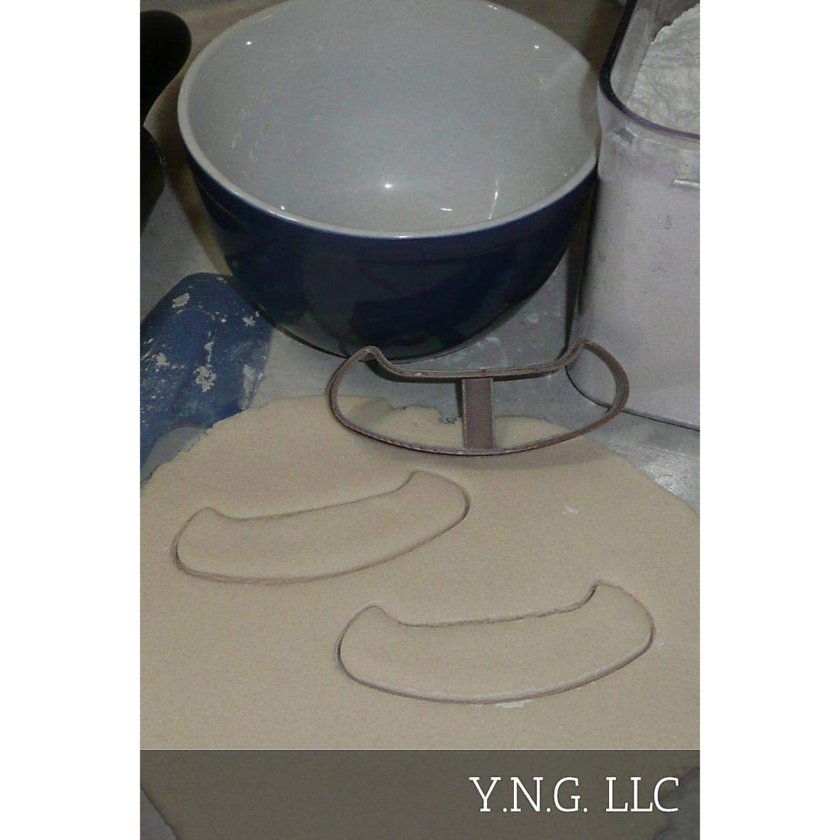 FISH WITH FISHING GEAR TACKLE BOX POLE HOOK LURE SET OF 9 COOKIE CUTTERS MADE IN USA PR1306